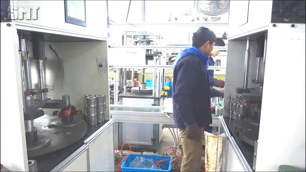 SMT Coil Winding and Inserting Machine - YouTube