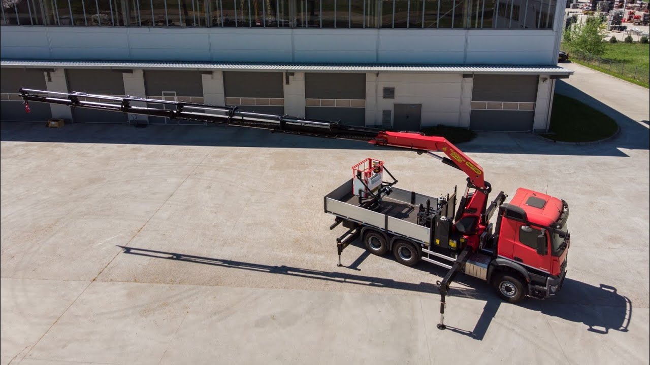 HDS PALFINGER PK 42002-SH x MERCEDES-BENZ AROCS x ZABUDOWA GRACO - YouTube