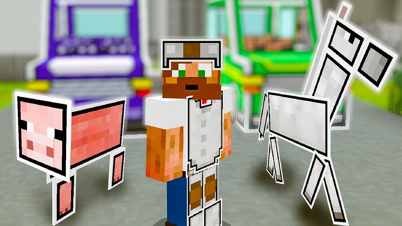 MINECRAFT HAR BLIVIT PAPPER! - YouTube