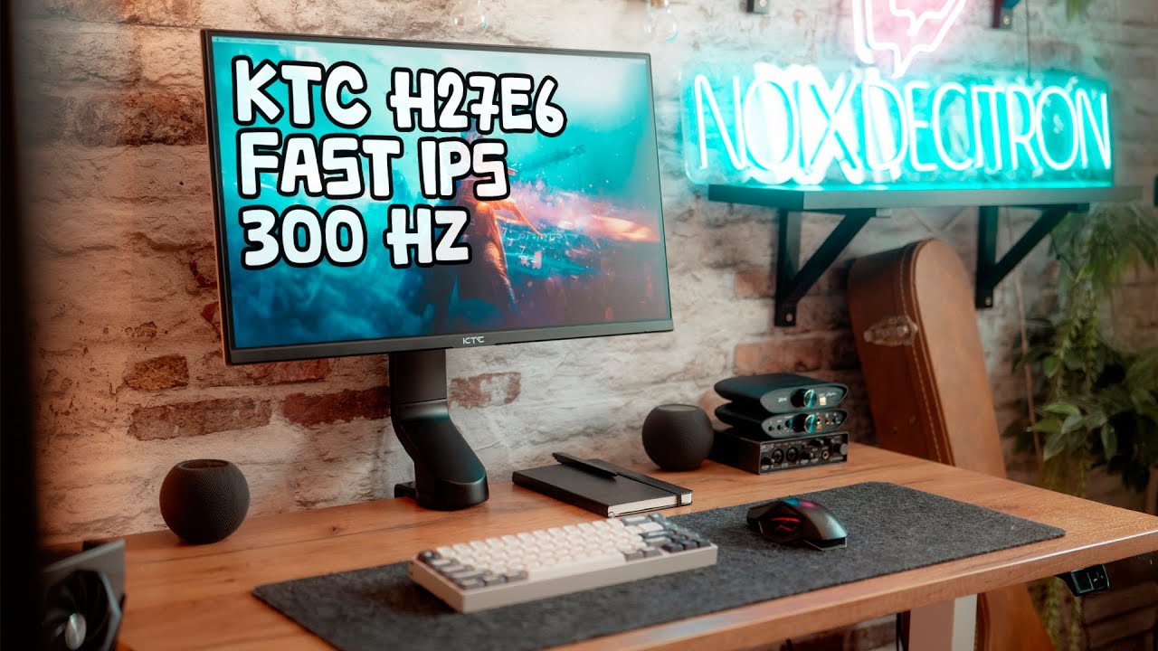 L'écran 300 Hz à moins de 300€ parfait pour les FPS (KTC H27E6) - YouTube