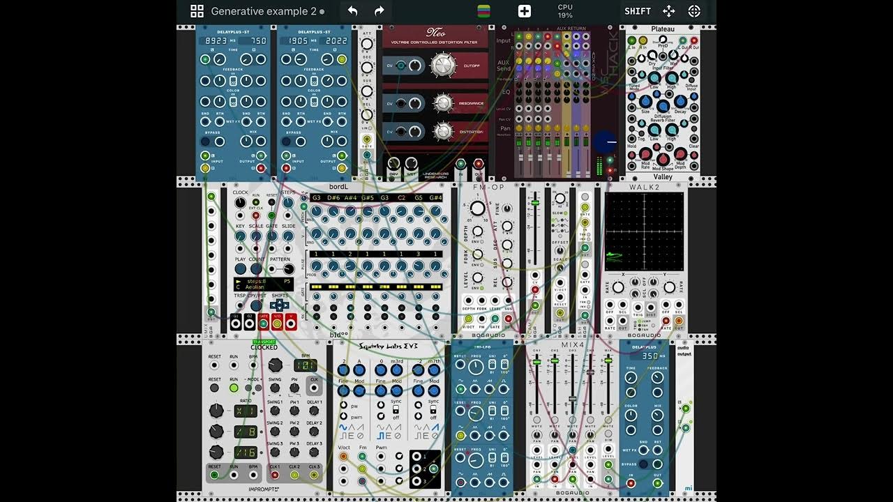 MiRack Generative Patch - YouTube