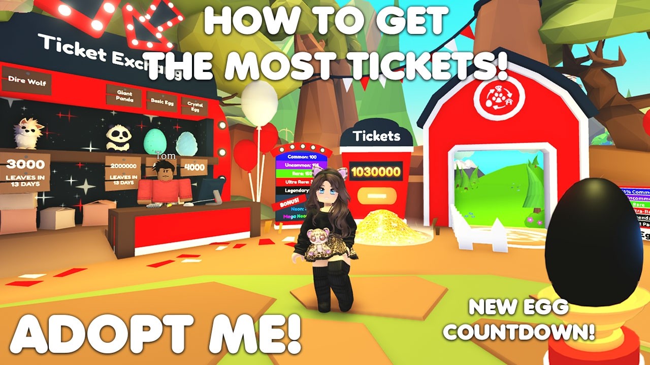 HOW to get the MOST Tickets from the pet releaser & EGG COUNTDOWN in ...