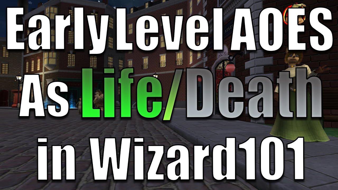 How To Get Early Level AOE Spells As a Life Or Death in Wizard101 - YouTube