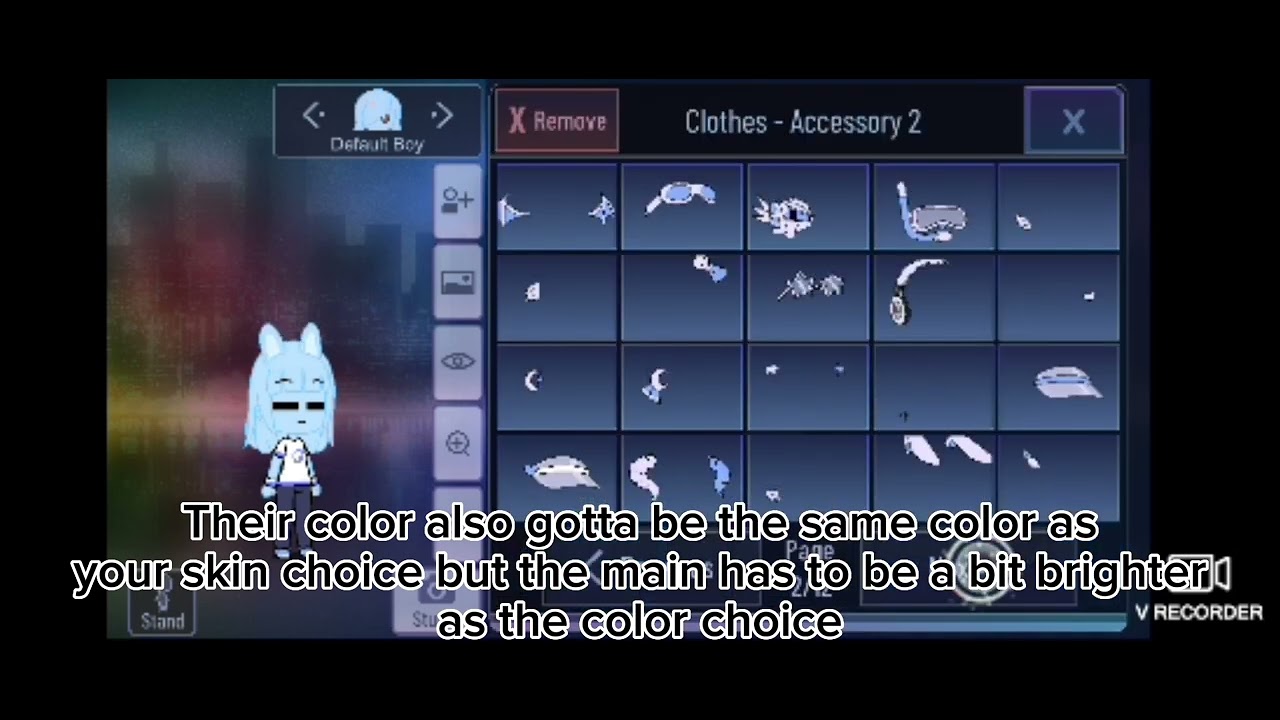 How to make a axolotl oc pt. 2 (for those who actually uses gacha club ...