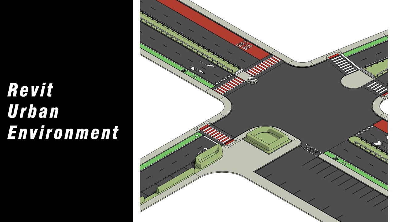 Revit Urban Environment Modeling Pack (Download Families) - YouTube