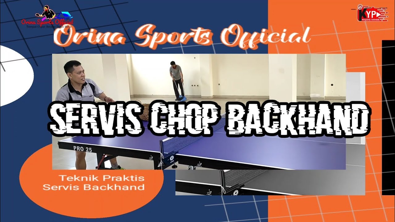 Cara Praktis Servis Backhand - YouTube