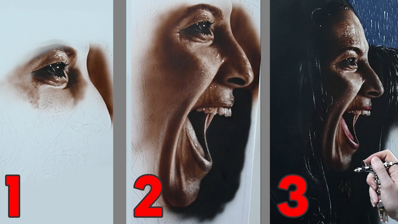Figure Painting 101 (an airbrush tutorial) - YouTube