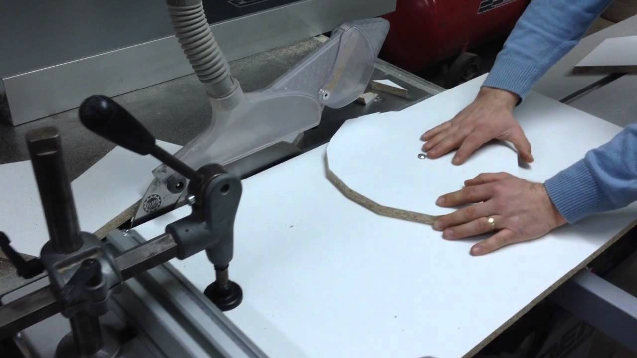 Cerc de pal facut cu un circular - YouTube