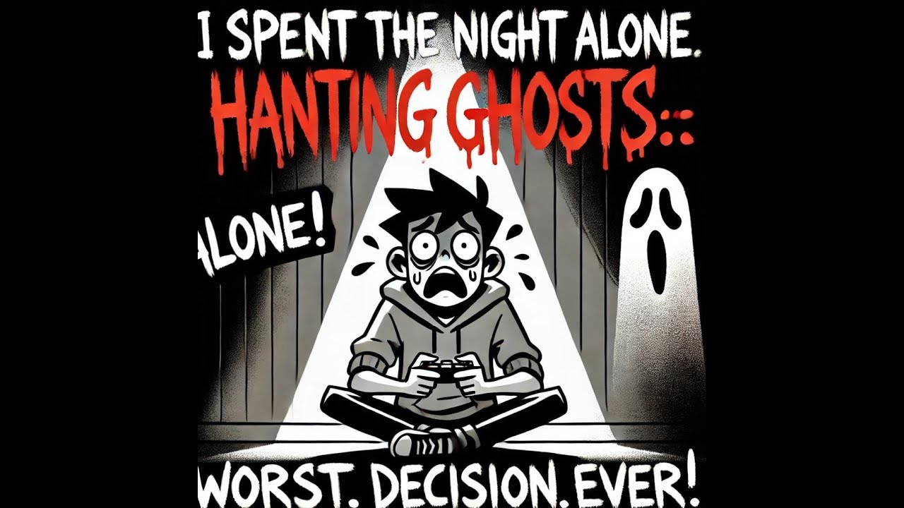I Spent the Night Alone Hunting Ghosts—Worst. Decision. Ever. - YouTube