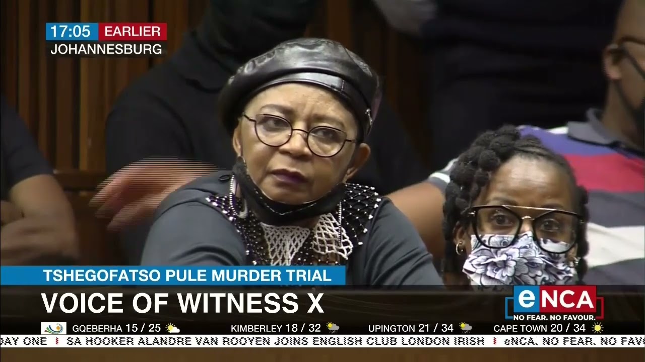 Tshegofatso Pule Murder Trial | Witness testimony heard - YouTube