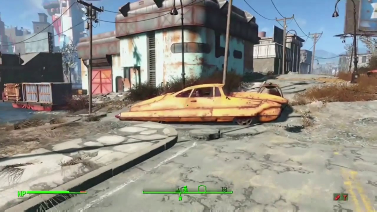 Fallout 4 Truck Mod: How to find Vehicle parts - YouTube
