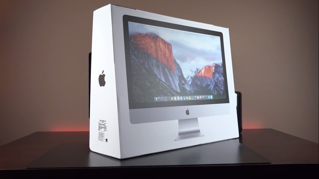 Apple iMac 27' 5K Retina Display Unboxing - YouTube