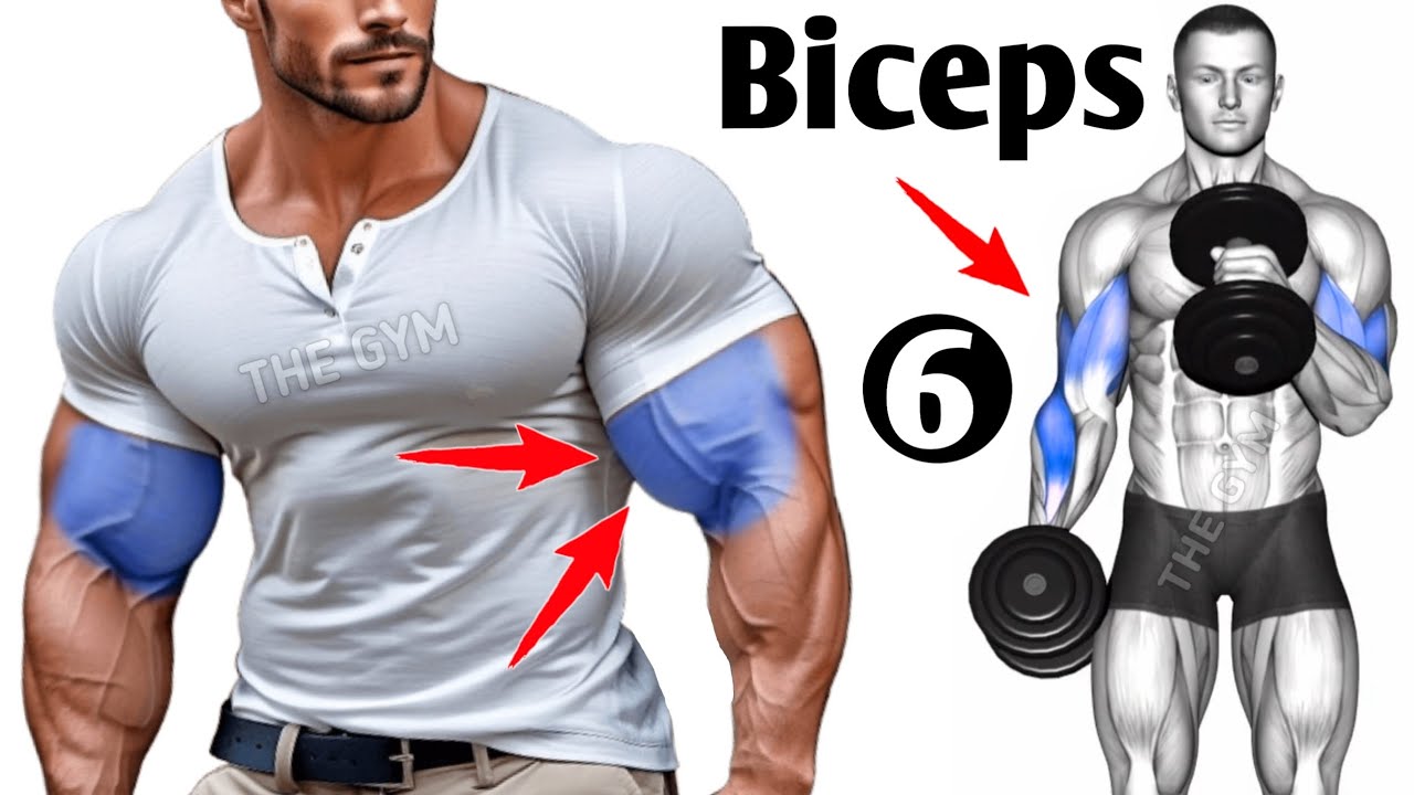 6 Activate Exercises to Get Giant Biceps Size - YouTube