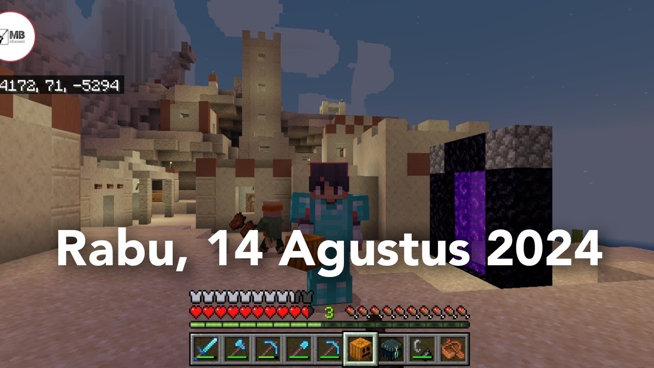 🔴MINECRAFT; perjalanan mencari labu - YouTube