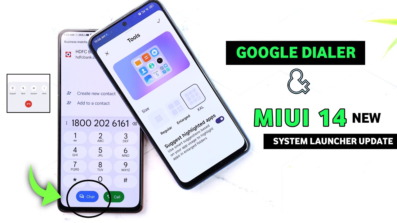 Google Dialer & MIUI 14 System Launcher Upcoming Update - YouTube