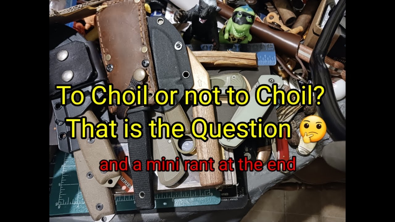 (1739) To Choil or not to Choil? That is the Question 🤔 - YouTube