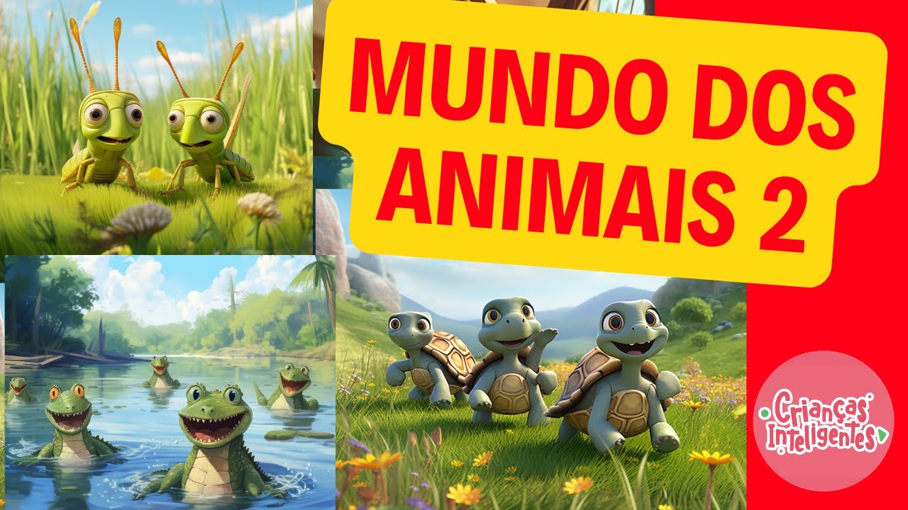 MUNDO DOS ANIMAIS 2 - CRIANÇAS INTELIGENTES - YouTube