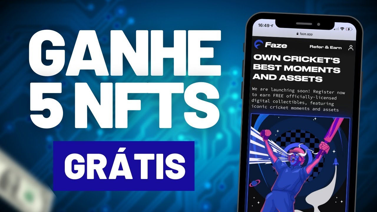 🛑 GANHE 5 NFT GRÁTIS FAZE 🛑 AIRDROP FAZE NFT SEM TAXA DE GÁS 💲 - YouTube