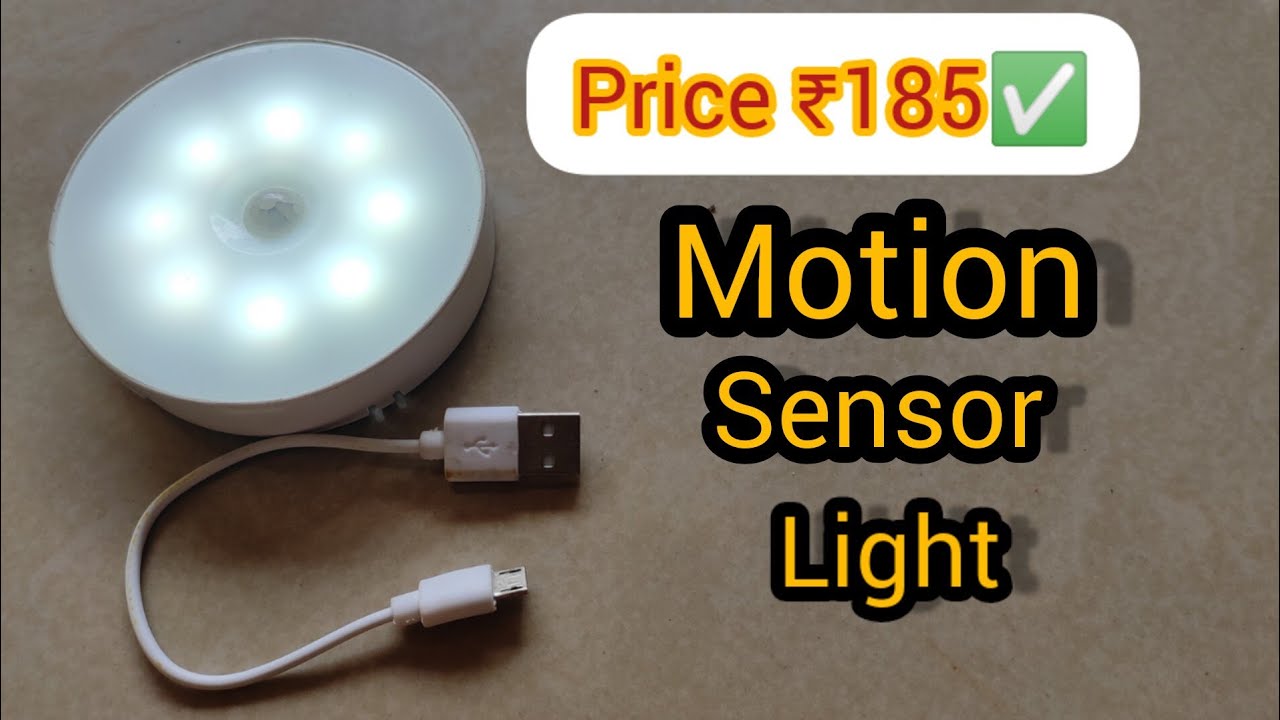 Smart Motion Sensor Light || Best motion sensor light - YouTube