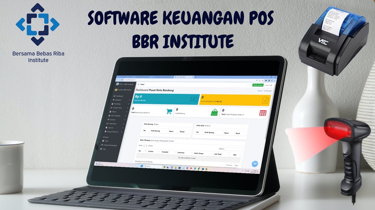 Part 1 Video Tutorial Software Keuangan POS/Kasir BBR Institute - YouTube