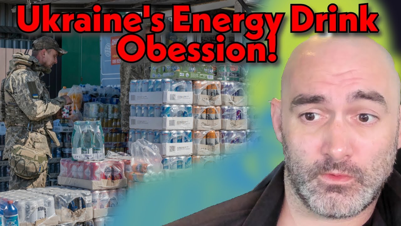 Revealed: Ukrainian Army's Energy Drink OBSESSION! - YouTube