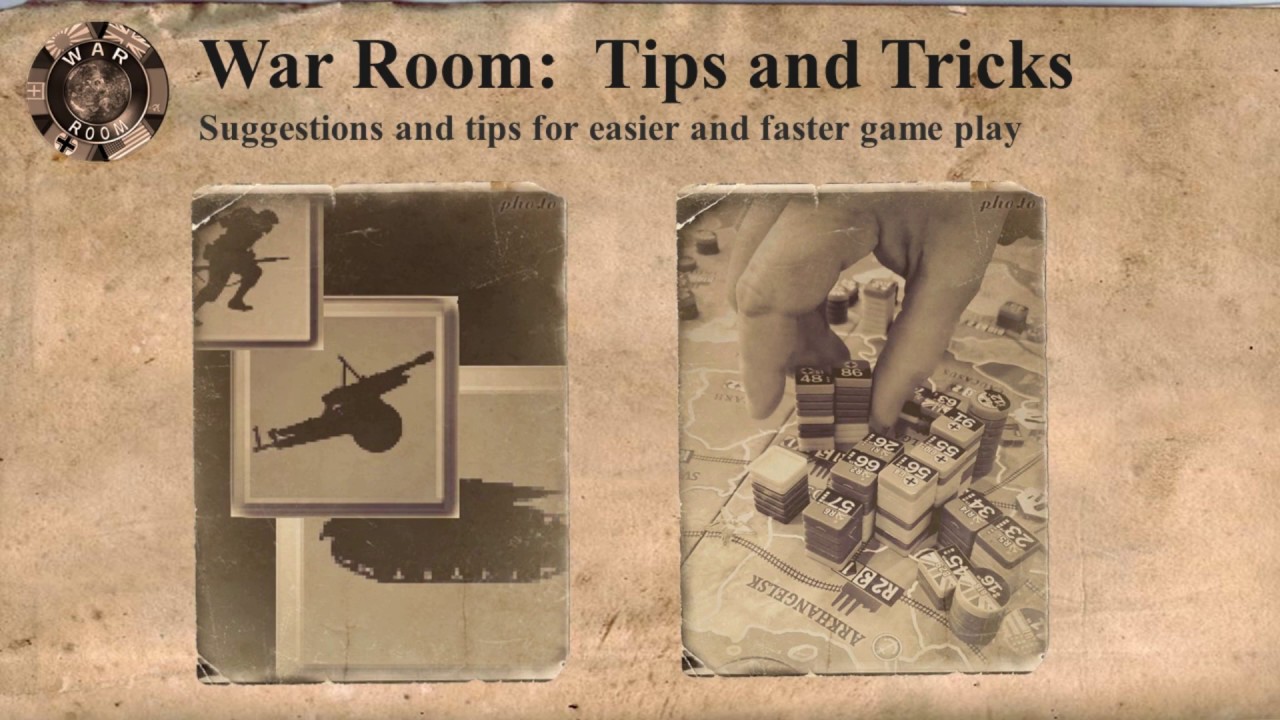 War Room: 10 Tips and Tricks to streamline logistics and game play ...