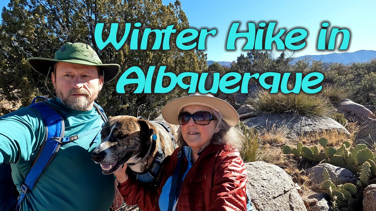 Winter hiking in the Desert | Sandia Mountain Foothills trail ...