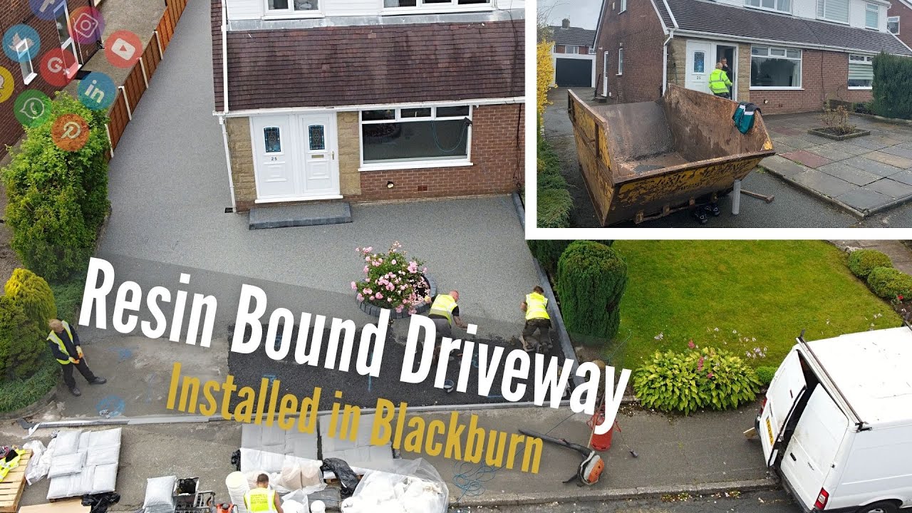 How to make a resin driveway - Groundworks, Tarmac and resin bound ...
