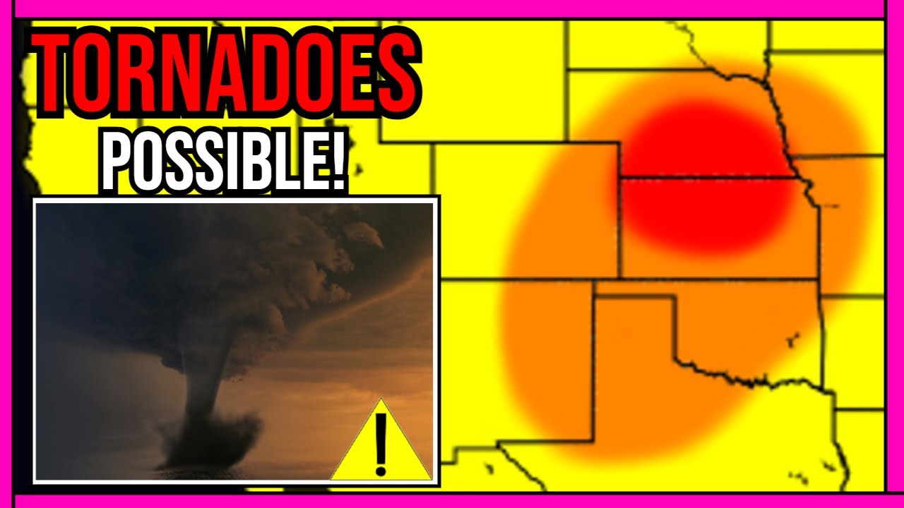 🔴LIVE - Tornadoes Possible Tomorrow! Live Weather Briefing On Severe ...