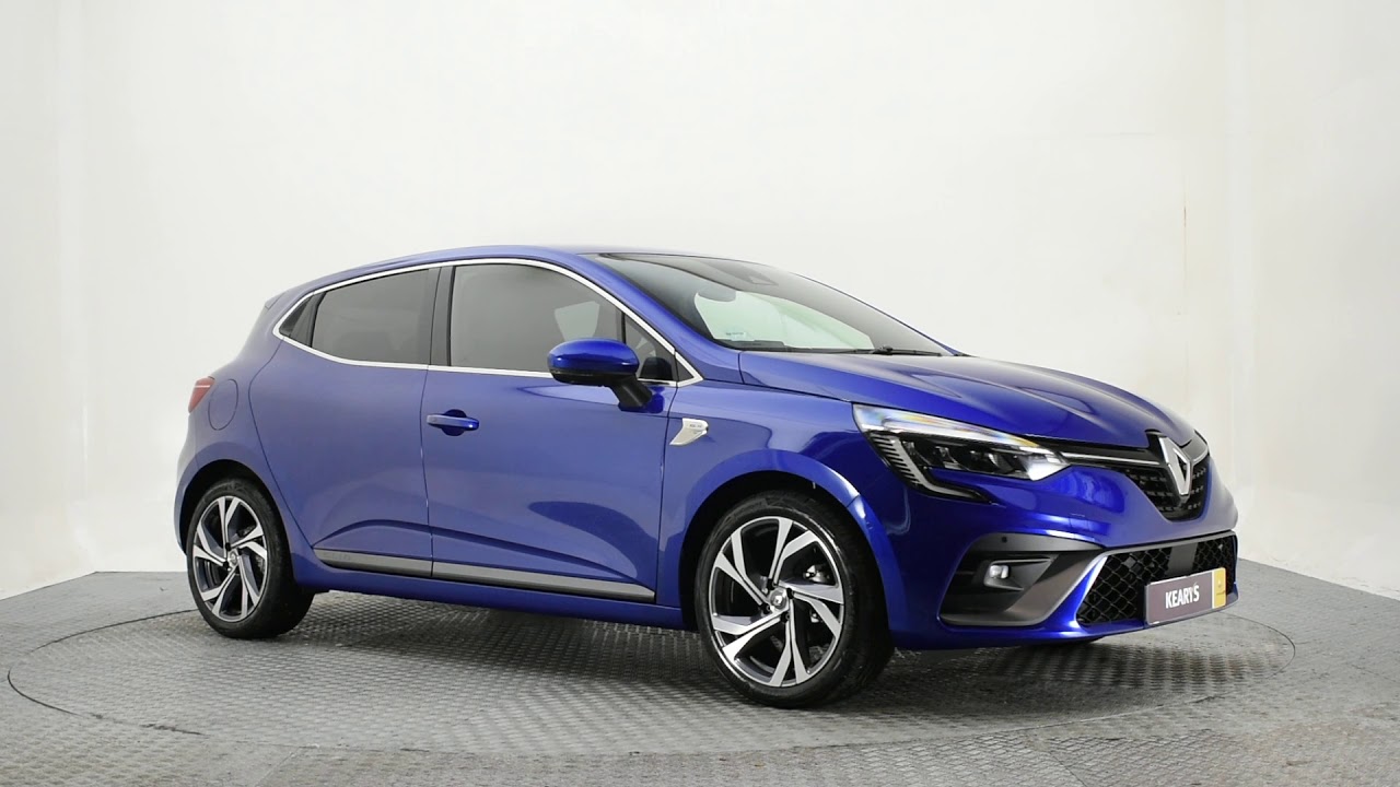 Renault CLIO RS Line TCe 100 MY19 Iron Blue - YouTube
