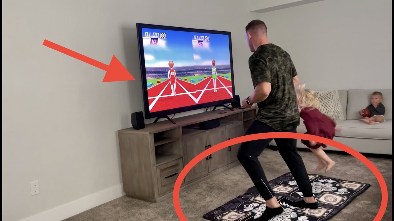 Review and Demo of TIK-Tok Dance Mat Game for TV, Christmas Colors ...