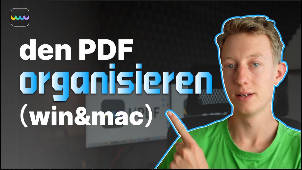 Wie Sie mit UPDF den PDF organisieren（win&mac）? - YouTube