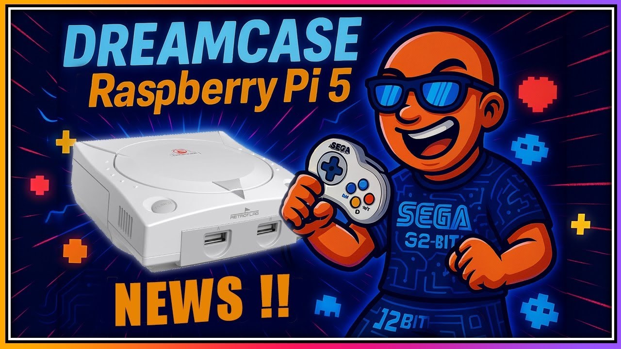 News : Le Boîtier Raspberry Pi 5 ultime : version mini Dreamcast ! 🔥 ...