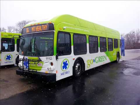 Cincinnati Metro New Flyer DE40LFR #1112 - YouTube