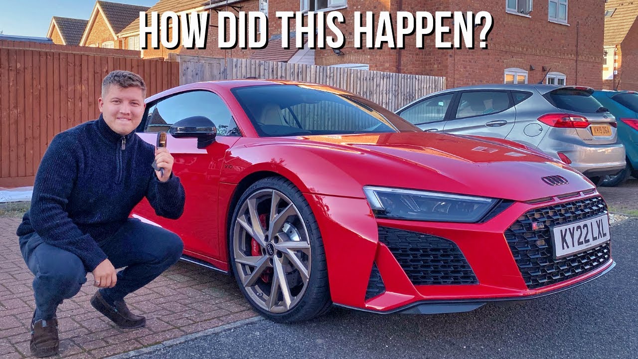 What It's Like To Be Delivered A £150,000 Press Car... - YouTube