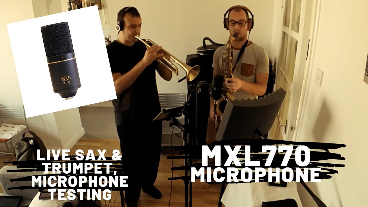 Testing out some new home studio gear (with Alex Bezzina) (MXL770 ...