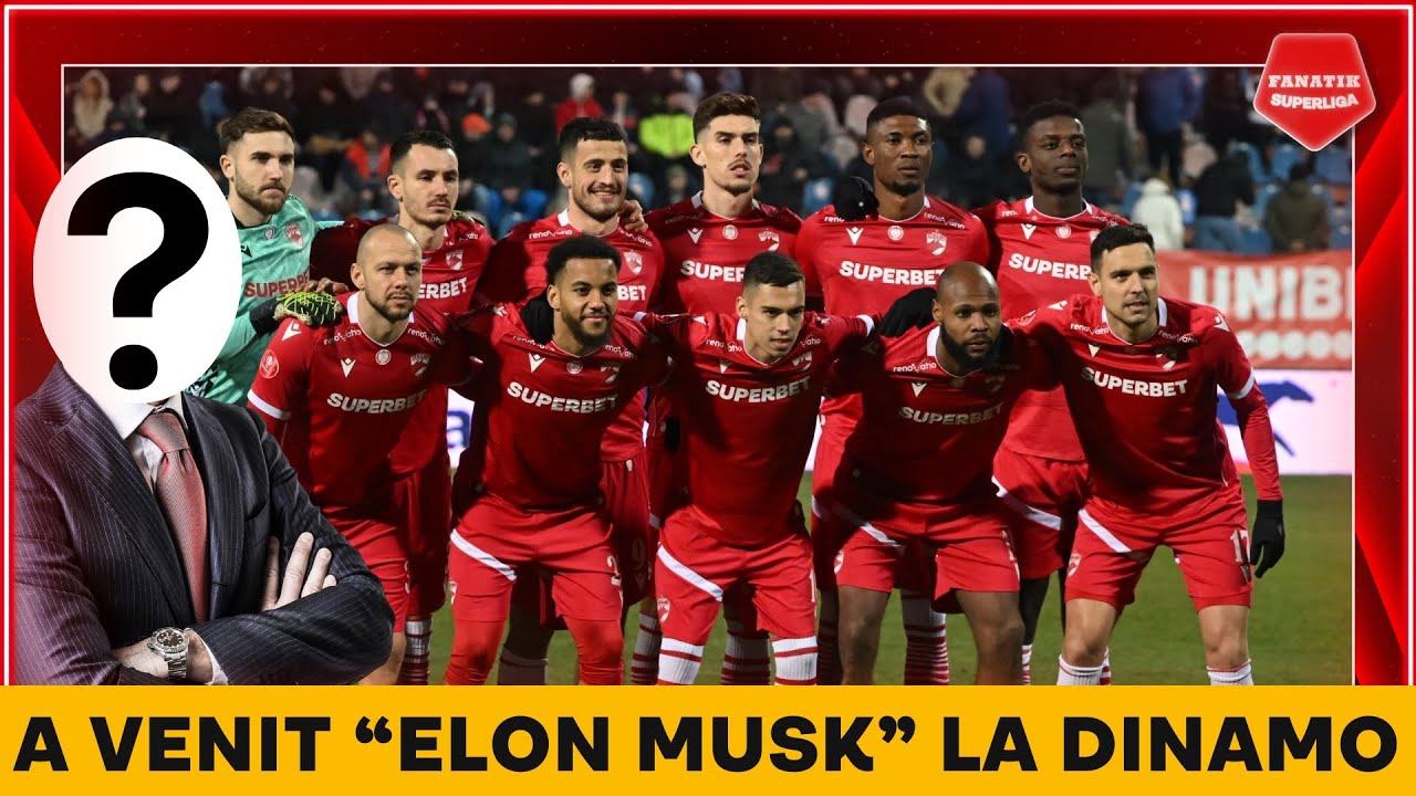 A venit “Elon Musk” la Dinamo! “Cainii rosii” au un nou actionar - YouTube