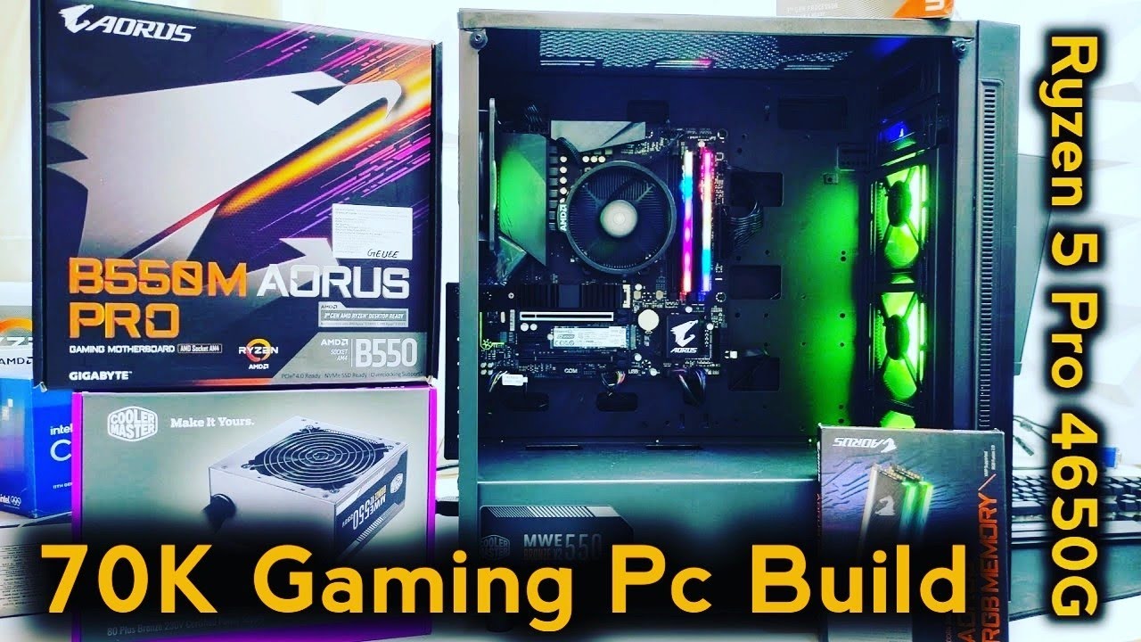 ₹70,000 Gaming Pc Build | 70K Gaming & Editing PC Build - YouTube
