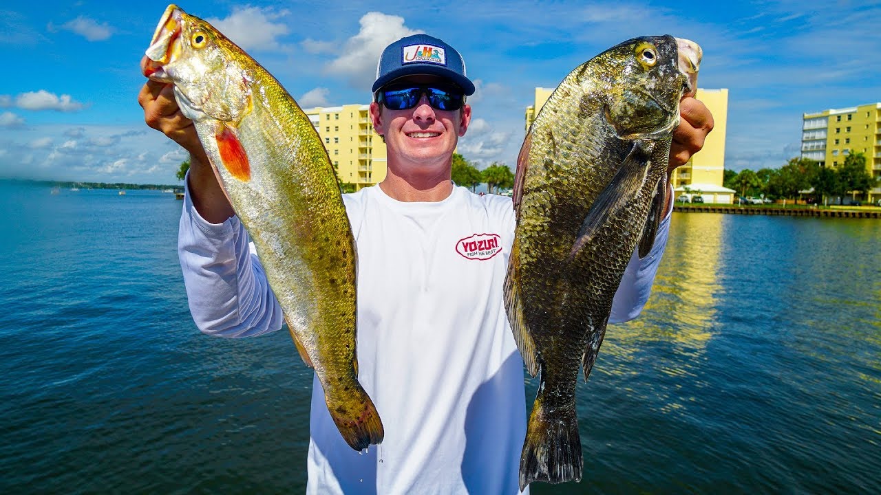 We ATE WORM INFESTED Fish. Catch Clean Cook