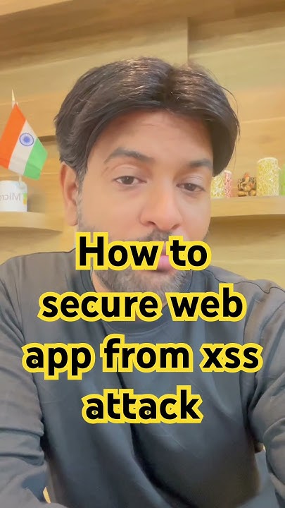 How to secure web apps from XSS attack - YouTube