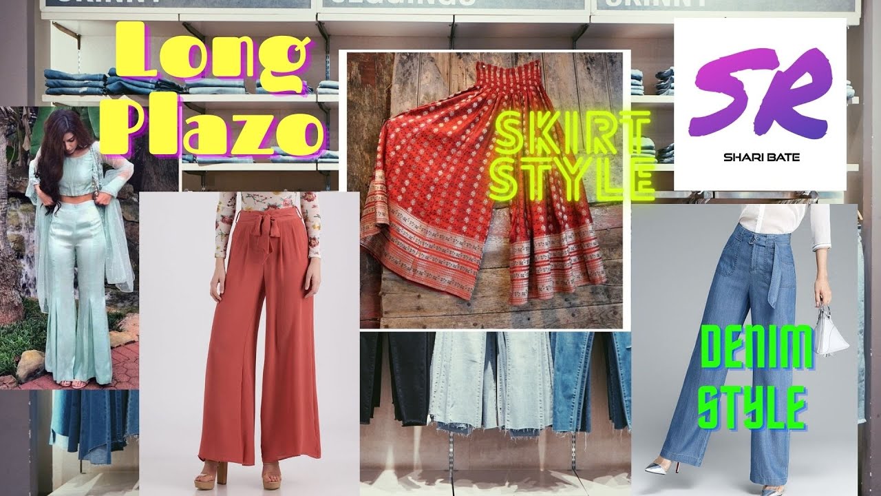 Palazo Design 2021 Long Plazo Latest Palazzo With Design - YouTube