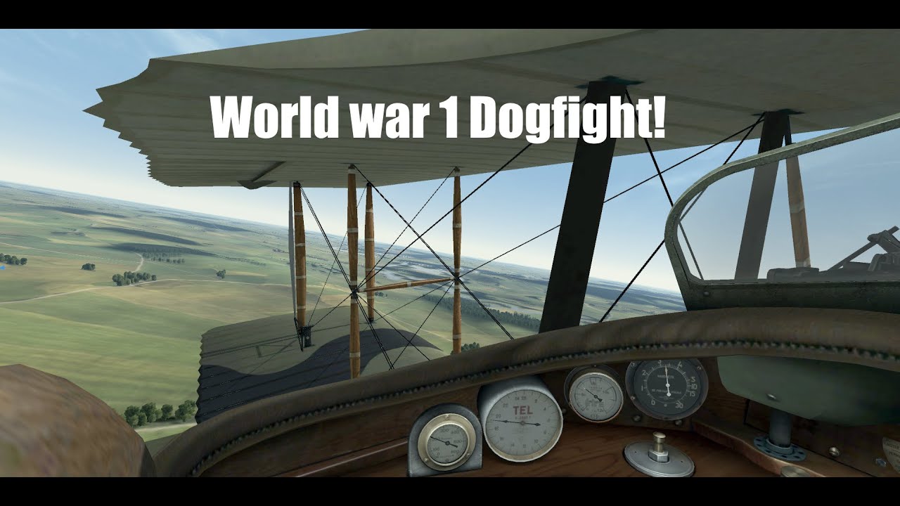 World war 1 Dogfight (rise of flight) - YouTube