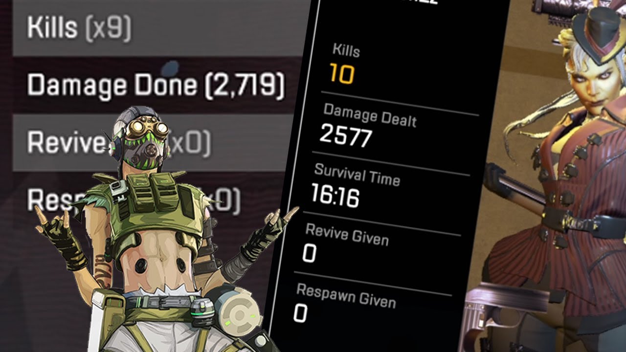 Apex Legends - 2500+ Damage Games! - YouTube