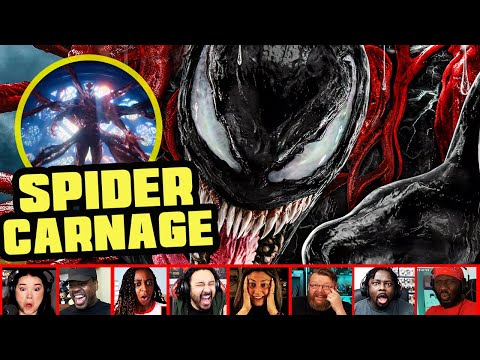 Reactors Reaction To Venom Going Up Against Carnage On Venom Let There Be Carnage | Mixed Reactions