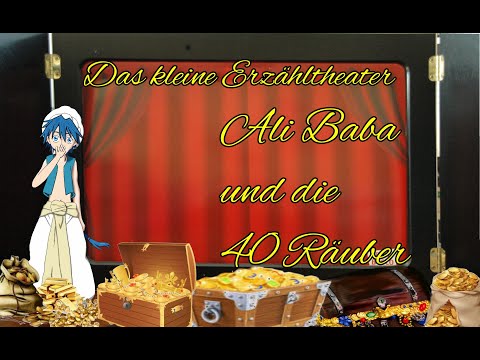 Ali Baba und die 40 Räuber – Kamishibai – das kleine Erzähltheater – Märchen / Omaliebchen