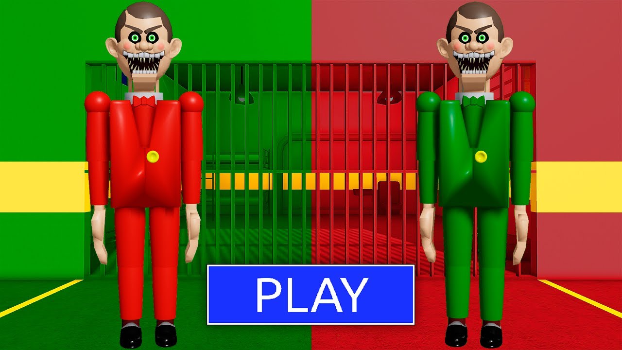 RED FUNNY DUMMY and GREEN FUNNY DUMMY BARRY PRISON RUN! OBBY Full ...