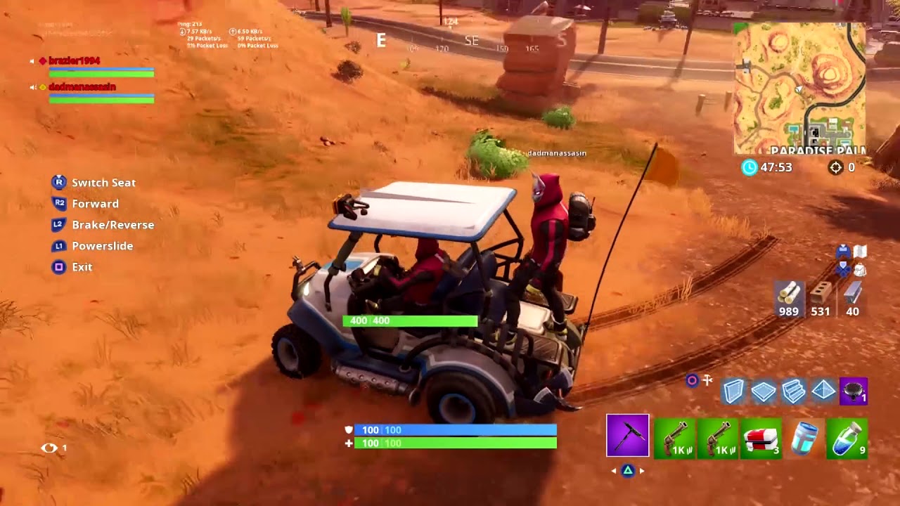 FORTNITE PLAYGROUND CLAN WARS 2V2 - YouTube