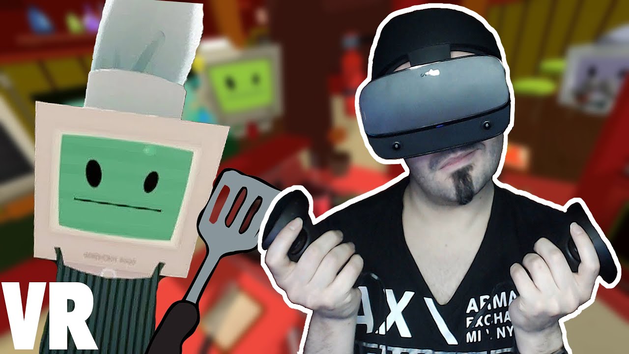 Cooking in VR! | Oculus Rift S Job Simulator! - YouTube