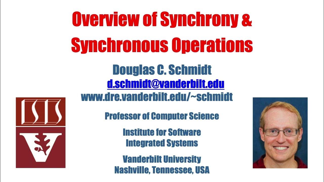 Overview of Synchrony and Synchronous Operations - YouTube
