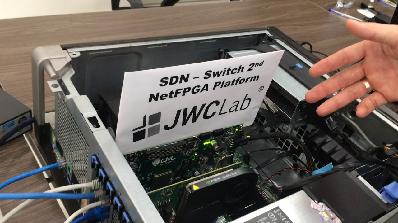FPGA based SDN Switch - YouTube
